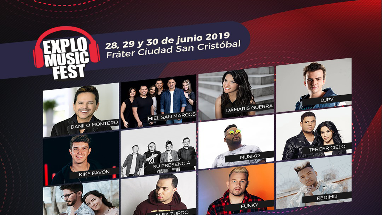 Explo Music Fest 2019, gana entradas aquí – Radio TGW