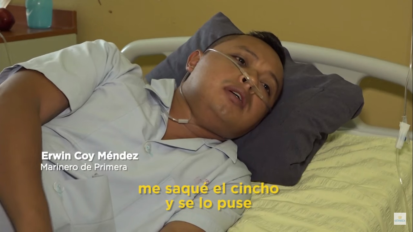 Infante de marina Coy Méndez le salvó la vida a una señora herida ...